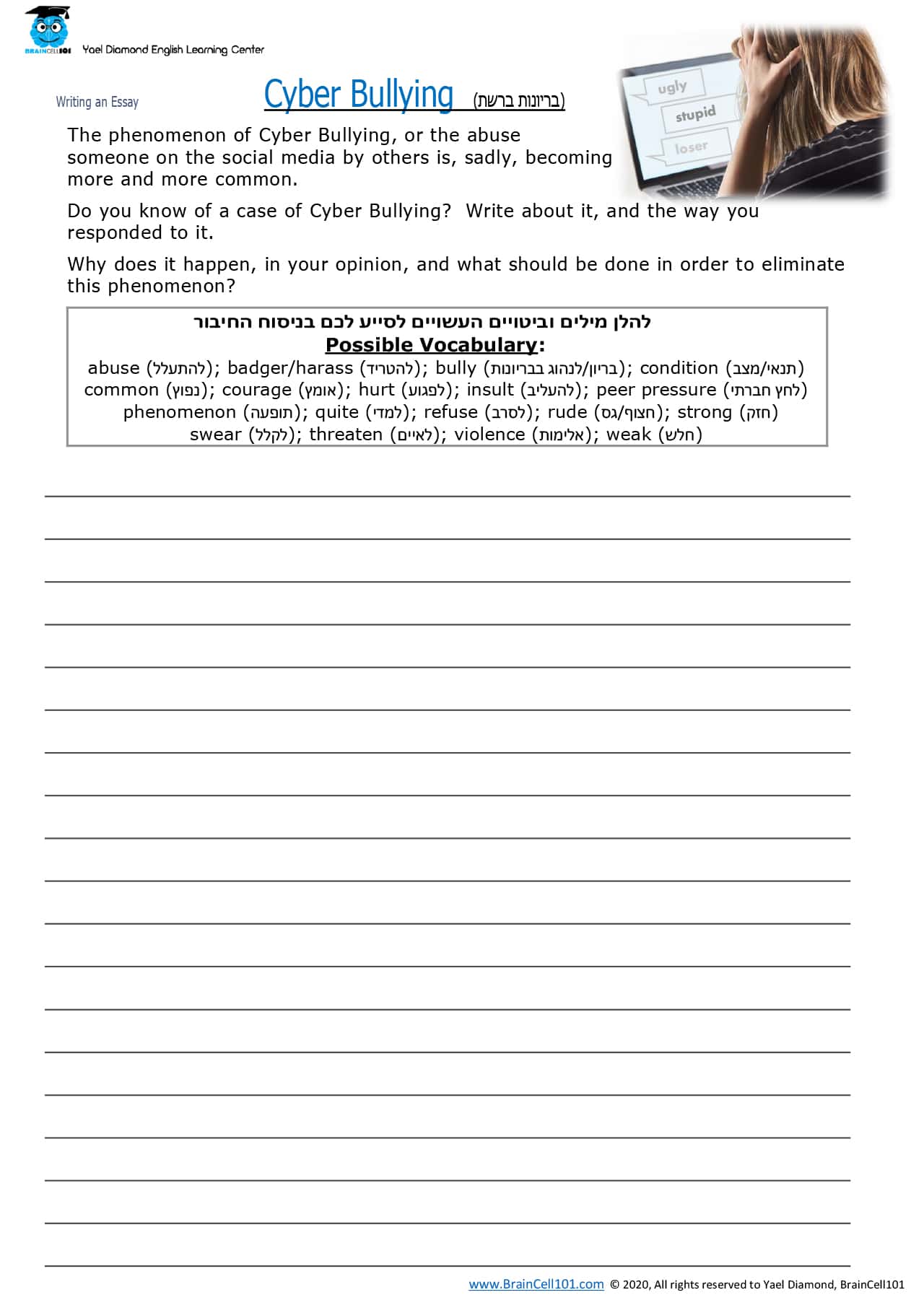 Cyber Bullying - braincell101